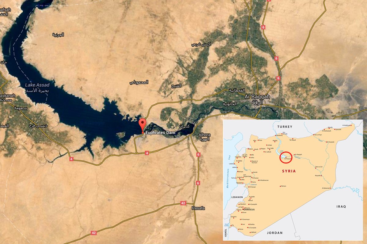 US forces seek to take critical Tabqa dam before ISIS uses it as a ...